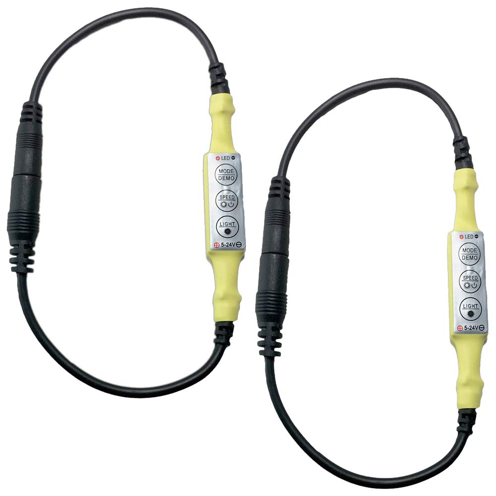 Amazon.com: 2 Pack Prop Flickering Flame Control for Led Light Fake ...