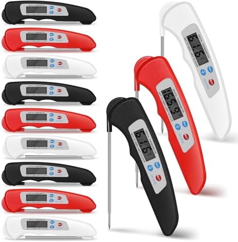 Amazon.com: Xuhal 6 Pieces Digital Food Thermometer for Grill Cooking ...