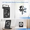 Amazon.com: EasyAcc Powerful Desk Fan, 6000 Battery [Max 10-26H Working ...
