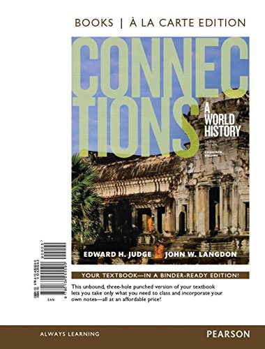 Amazon.com: Connections: A World History, Combined Volume, Books a la ...