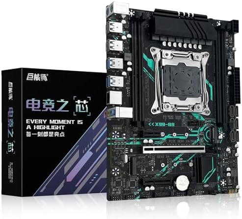Amazon.com: JUXIESHI X99 Motherboard LGA 2011-3 Gaming Board with C612 ...