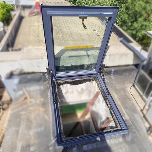 Skylight Roof Access Hatch Daylighting Egress Window Manual Open ...