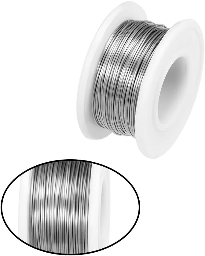 sourcing map 24 AWG Gauge Resistance Wire Wrapping 115ft Nichrome ...