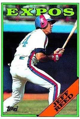 Amazon.com: 1988 Topps Baseball Card #176 Jeff Reed : Collectibles ...
