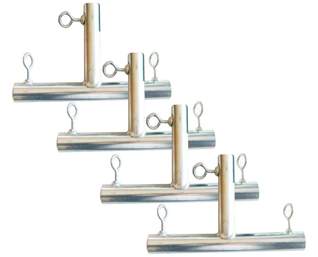 Buy Buildline 4pc - 3 Way T Shaped Connector Joiner 1" Flat Corner ...