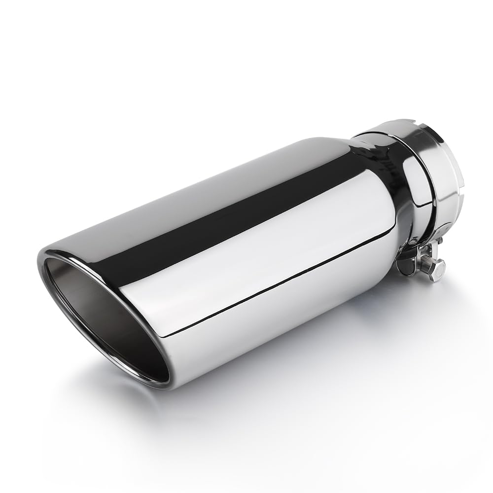 Amazon.com: Autarboor 3 Inch Inlet Exhaust Tip,3" Inlet 4" Outlet 12 ...