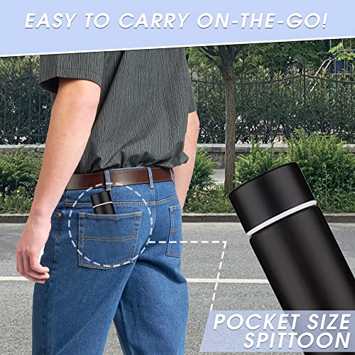 Snapklik.com : LIVEMUG Pocket Spittoon For Chewing Tobacco - 5 Oz ...