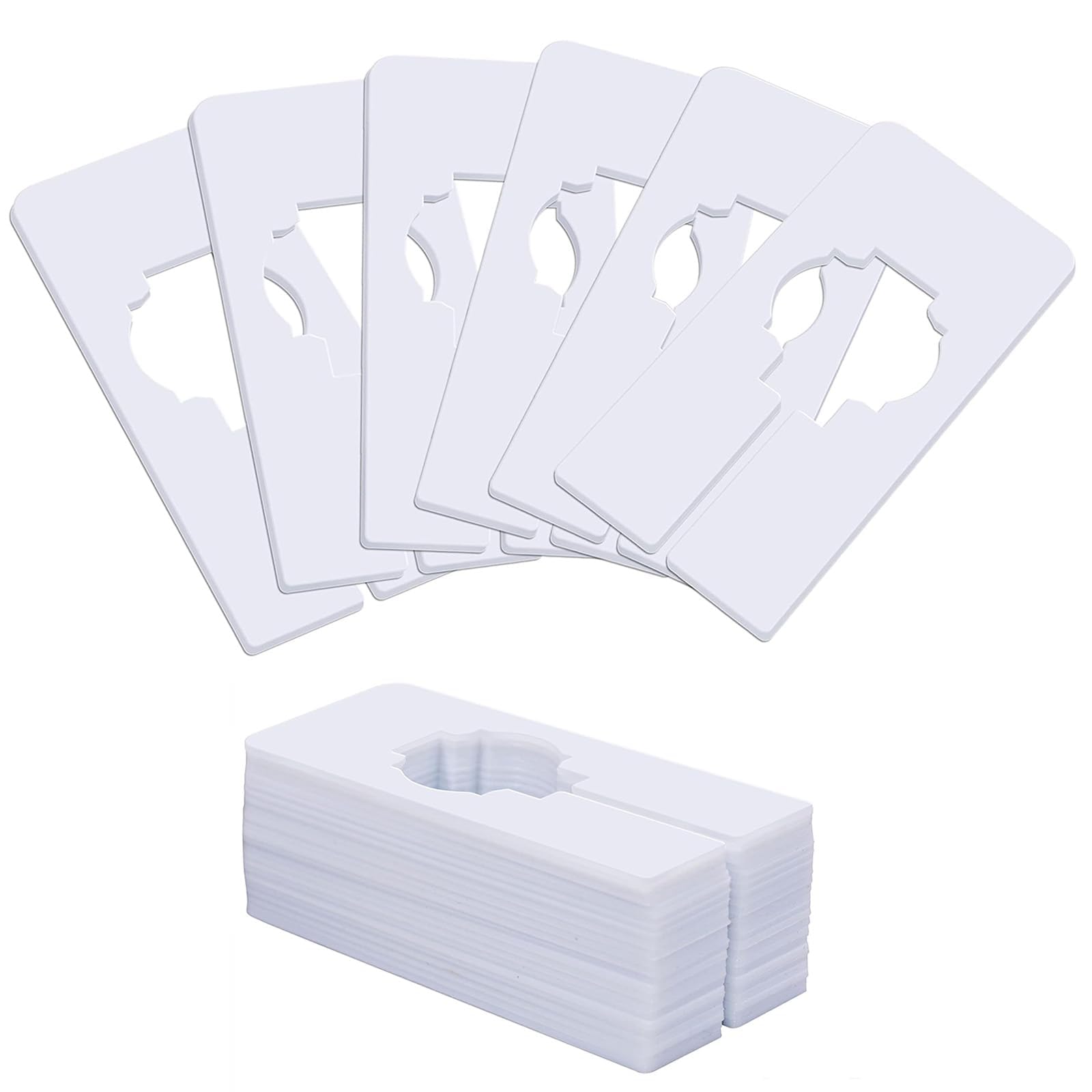 ZPLASK 20 PCS Wardrobe Dividers, White Wardrobe Divider, Rectangle ...
