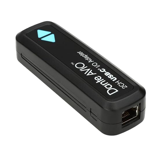 Audinate Adp-Usbc-Au-2X2 Dante AVIO USB-C Io Adapter For Phone, Black ...