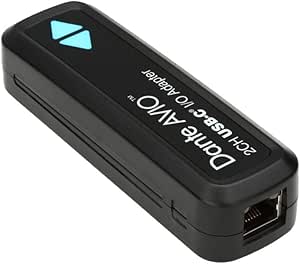 Amazon.com: Audinate ADP-USBC-AU-2X2 Dante AVIO USB-C IO Adapter ...