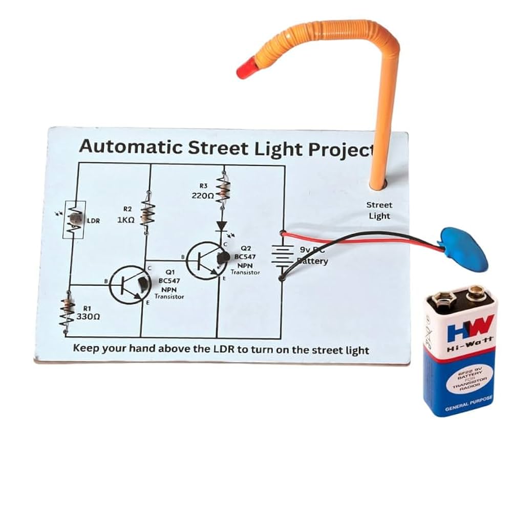 Automatic Street Light Circuit Diagram