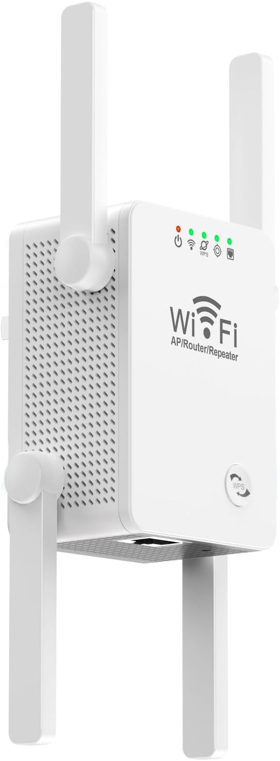 Amazon.com: WiFi Extender Internet Signal Booster and Amplifier up to ...