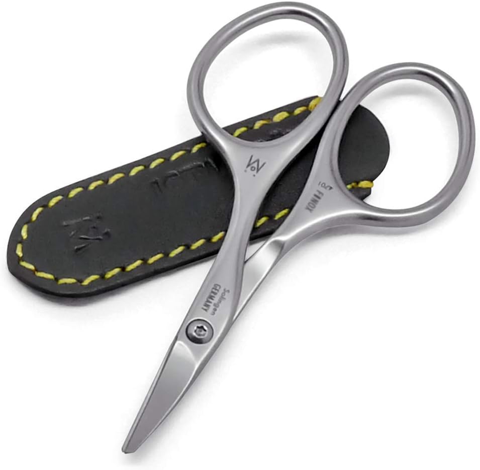 Amazon.com: GERMANIKURE Rounded Baby Nail Scissors - FINOX Surgical ...