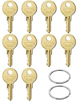 Dispenser Keys for Bobrick, 10-Pack 33043 CAT74 Toilet Paper Towel ...