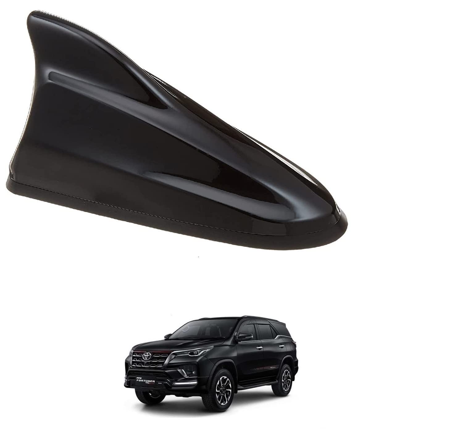 Buy KOZDIKO Car Black Shark Fin Antenna Roof Car Antenna Radio ...