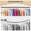 Amazon.com: Anndason Closet Rod, 16 to 75 Inch Heavy Duty Adjustable ...