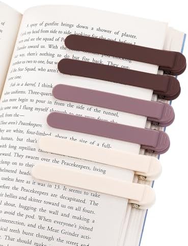 6Pcs Automatic Bookmark, Book Marks for Reading Women Men Kids ...