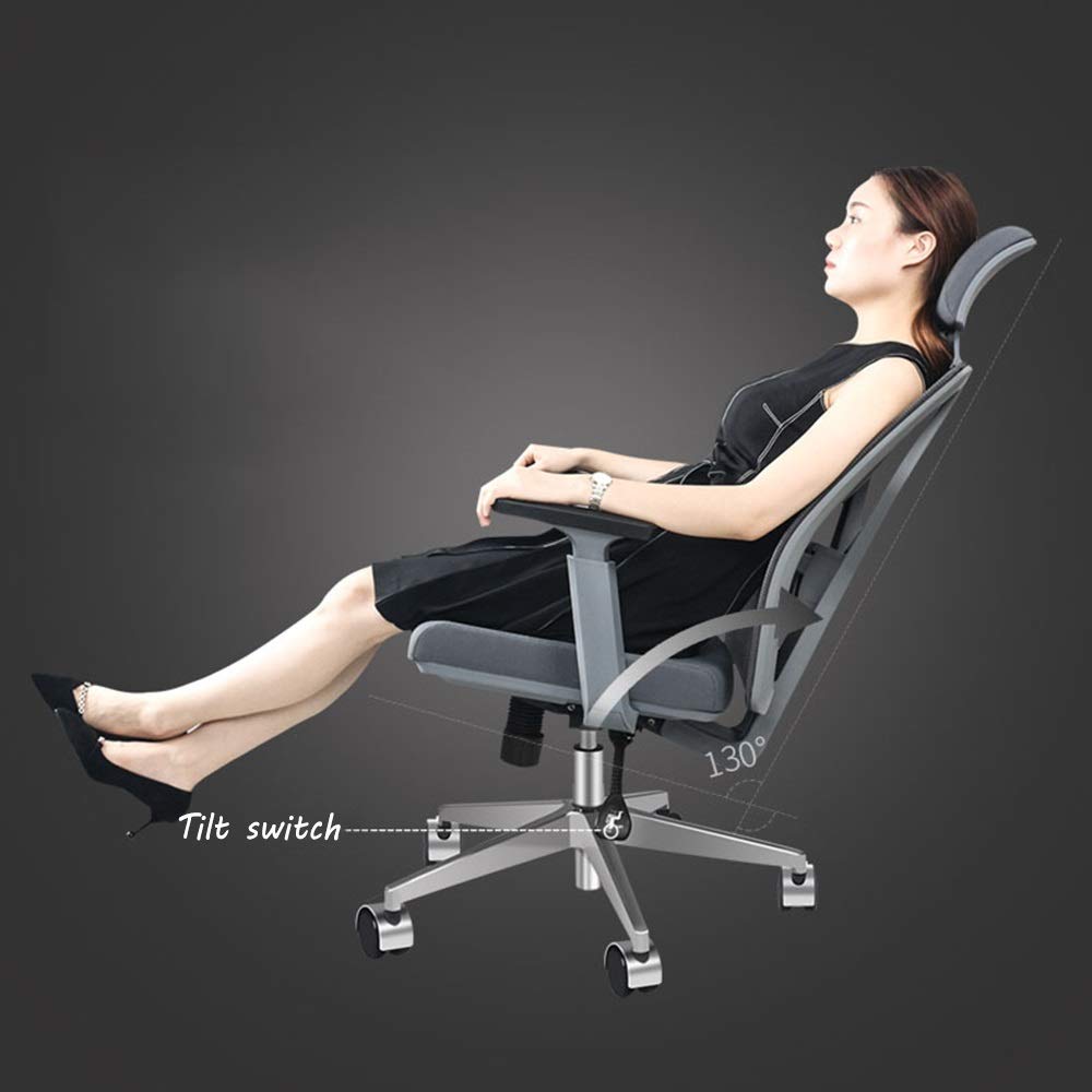 Snapklik.com : Office Chair Mesh High Back Swivel Office Chair Home ...