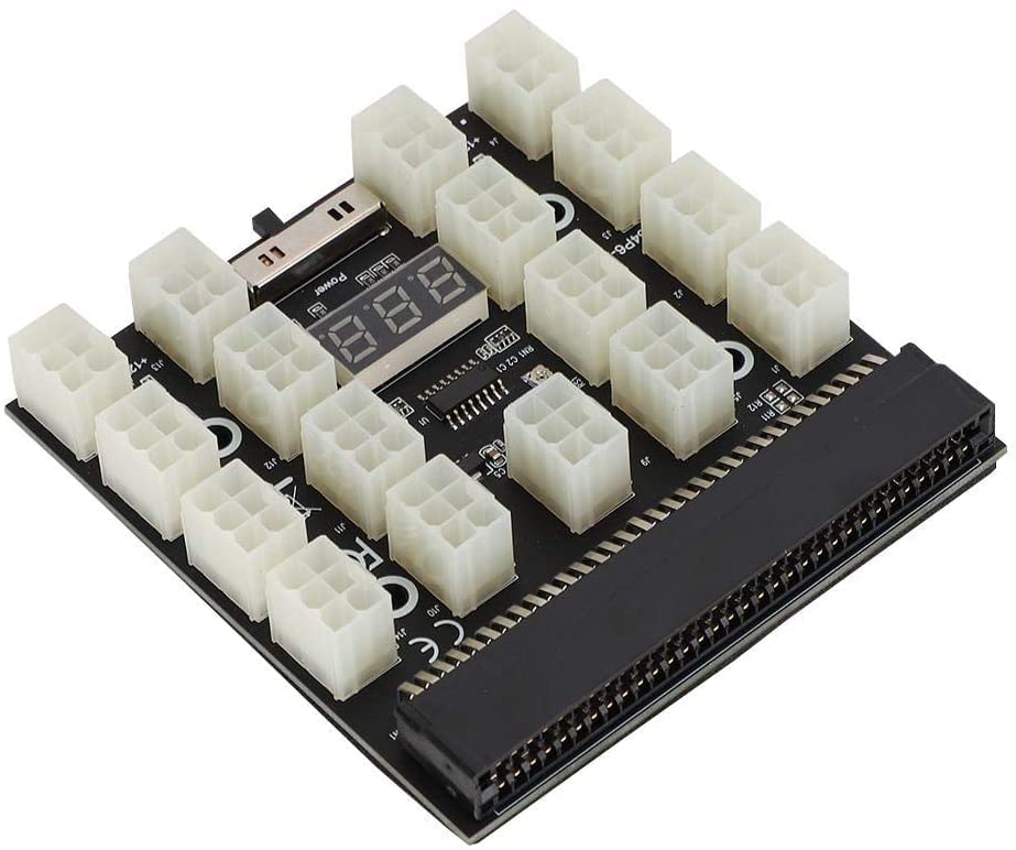 Tobo Mining Gpu Psu Power Supply Breakout Board 1600w 12v | Desertcart ...