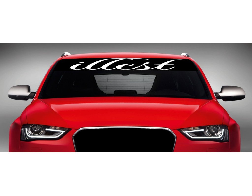 Red Illest Sticker