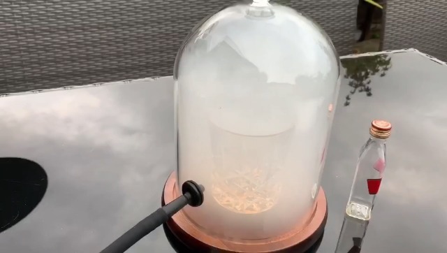 Watch A Perfect Glass Smoking Dome Cloche For Smoking Gun on Amazon Live