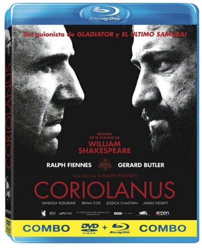 Coriolanus (DVD + BD) [Blu-ray]: Amazon.es: Gerard Butler, Ralph ...