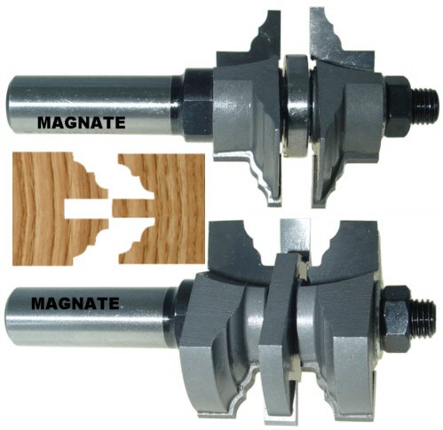 Magnate 9029R Stile / Rail Router Bits - 1" to 1-3/8" Material - Cove ...