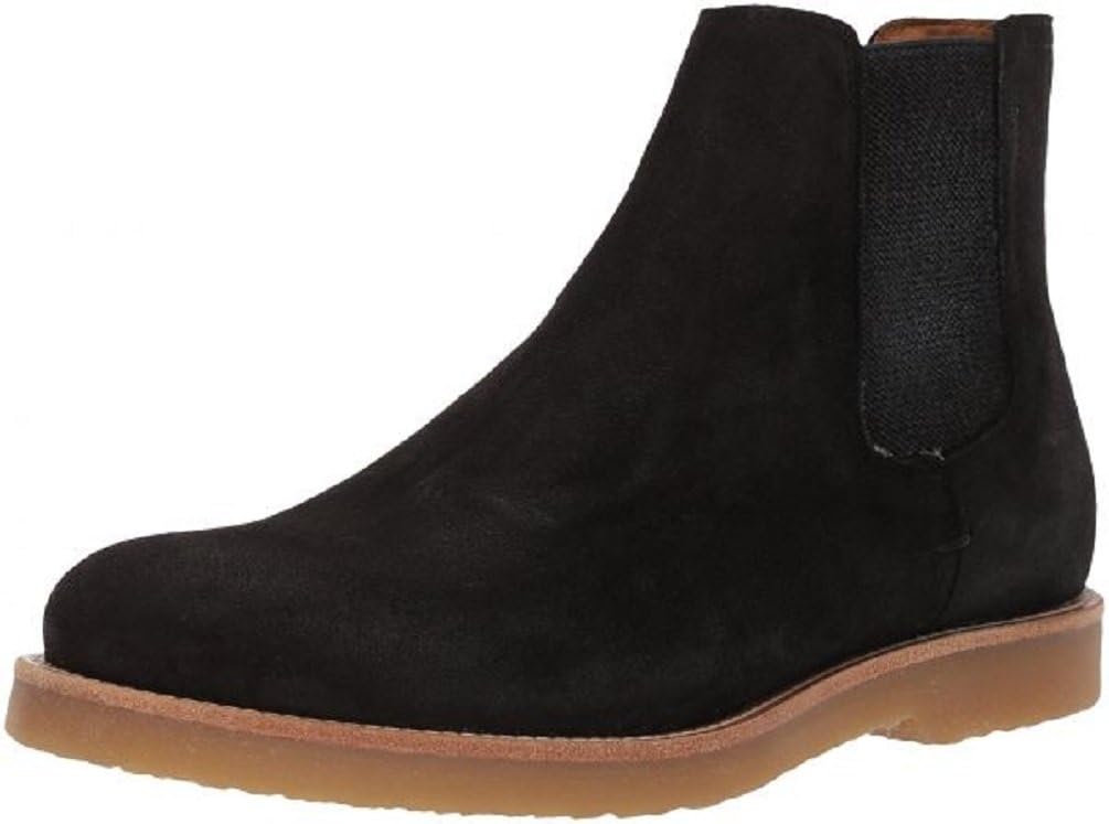 Amazon.com | BOSS Men's Cuba Chelsea Boot in Suede Construction Shoe ...