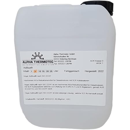 Mannol 1 x 20 L AdBlue/Diesel truck and Car SCR Urea solution. : Amazon ...
