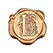 Amazon.com: Yoption 50Pcs Antique Gold Letter L Adhesive Wax Seal ...