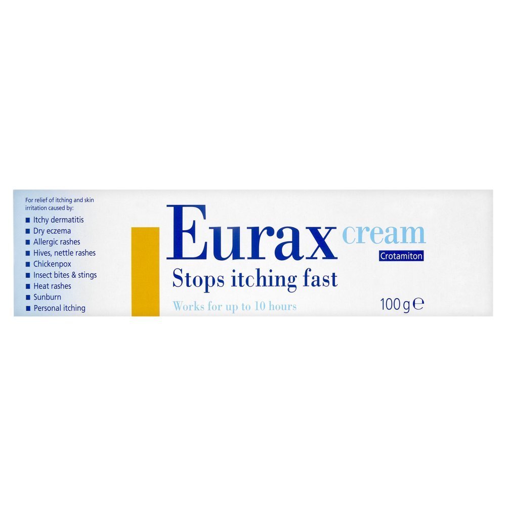 Eurax Itch Relief Cream, Ideal For Dry Skin Conditions, Allergic Rash ...