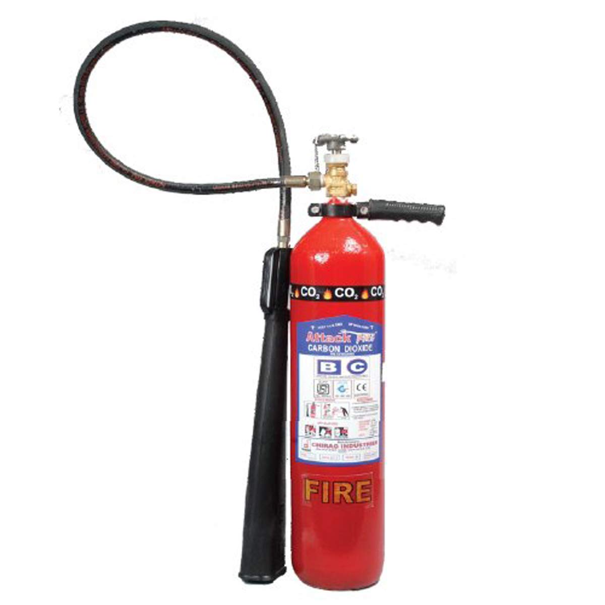 Attack Fire CO2 Fire Extinguisher 4.5kg : Amazon.in: Home Improvement