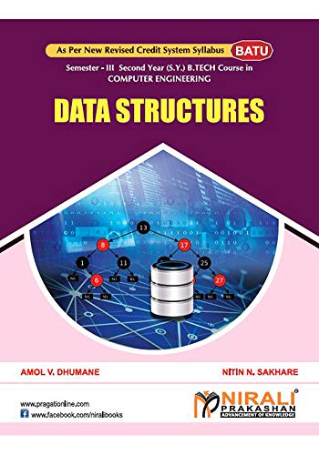 DATA STRUCTURES eBook : AMOL V. DHUMANE, NITIN N. SAKHARE: Amazon.in: Kindle Store