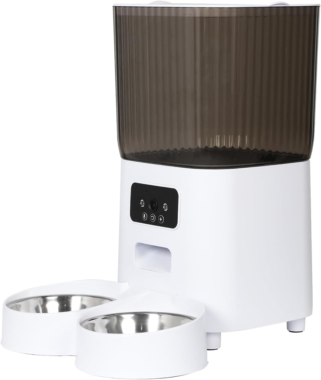 PaWz 5L Automatic Pet Feeder with 1080P HD Camera, Auto Cat Dog 2 ...