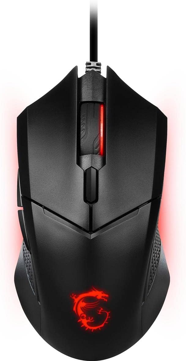Amazon.com: MSI Clutch GM08 - USB Symmetrical Gaming Mouse, Red LED ...