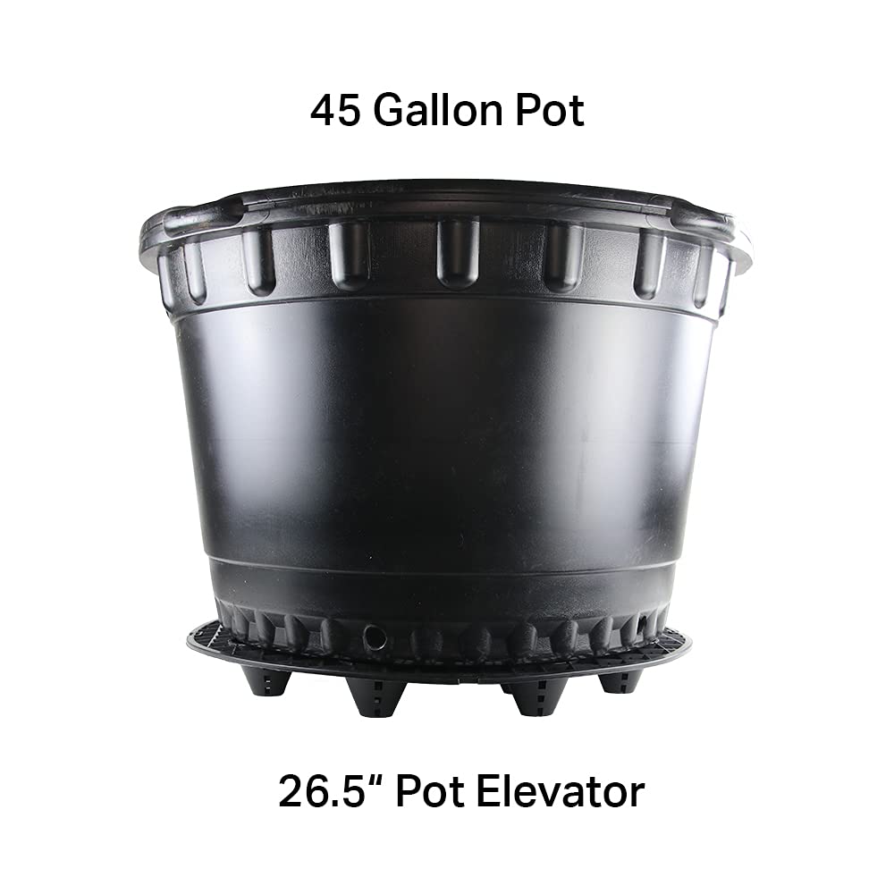 Snapklik.com : Grow1 26.5-Inch Pot Elevators For Plants