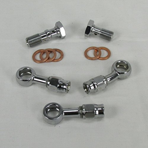 Dual Rear Brake Caliper Full Kit Chrome Dna Billet 4 | Desertcart INDIA