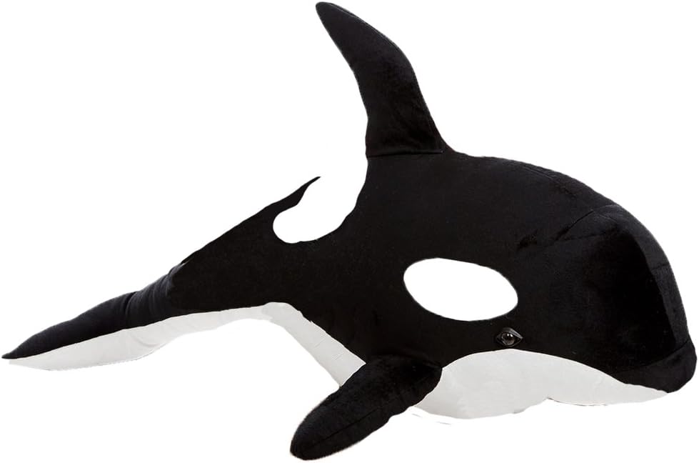 Amazon.com: Melissa & Doug 18802 Giant Orca Whale - Lifelike Stuffed ...