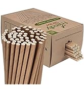 Amazon.com: Friendly Straw 150 Pack Biodegradable Jumbo Smoothie and ...