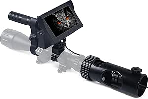 SUZLAZYR Night Vision Scope for Hunting, 850nm Infrared Rifle Scopes ...