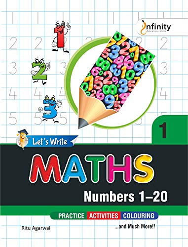 Buy Lets Write Maths / Numbers 1-20 / Write and Practice Patterns / 1 ...