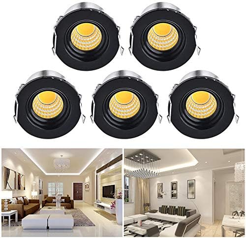 Micro Mini Down Light LED Fixture (110-240VAC) - 1.25" Diameter - 1 ...