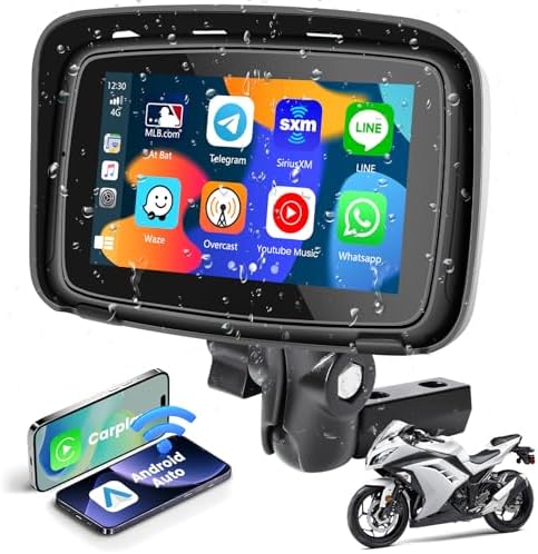 Amazon.com: Wireless Apple Carplay & Android Auto Touch Screen for ...