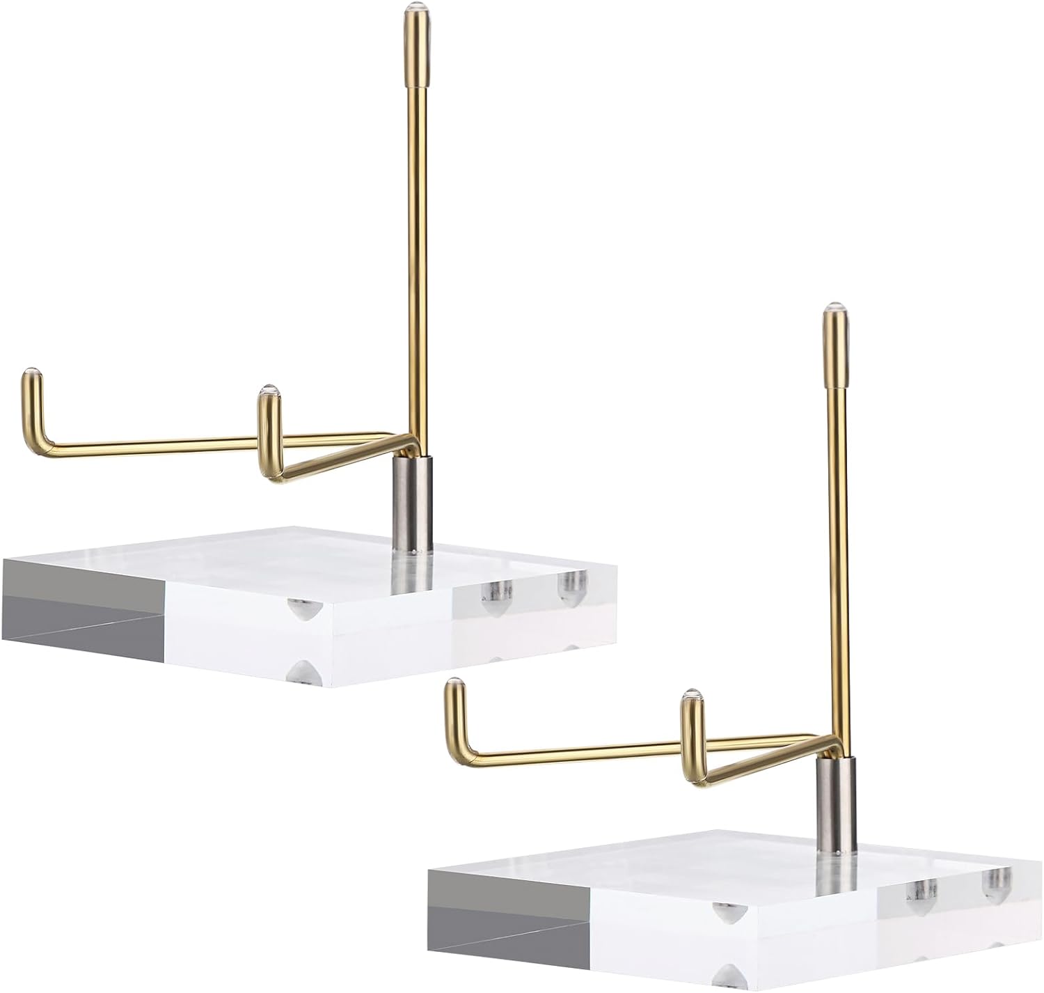 Amazon.com: Hipiwe 2 Pcs Adjustable Metal Arms Display Stand with ...