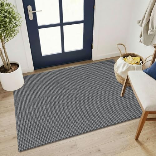Amazon.com: KOZYFLY Washable 3x4 Entry Area Rug, Braided Throw Rugs for ...
