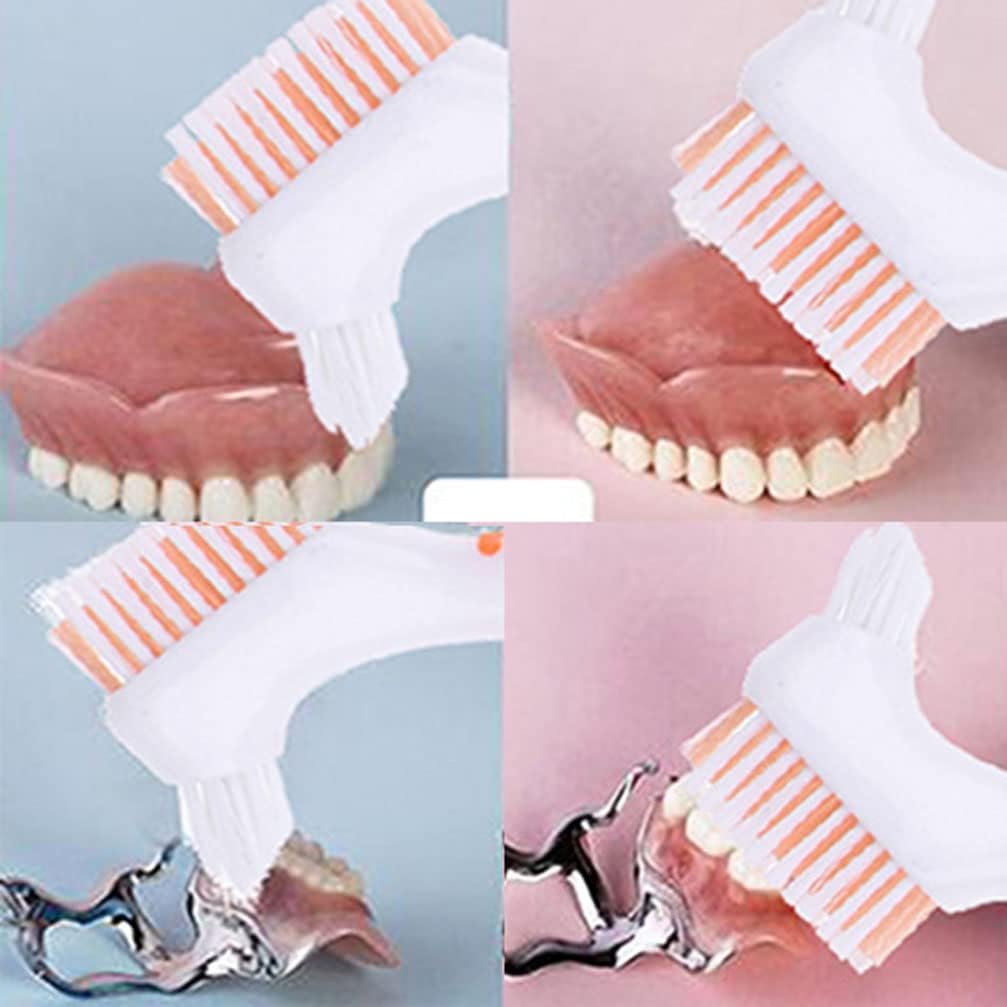 Houhounb Prosthesis Brush Toothbrush Hard Prosthesis Toothbrushes with ...
