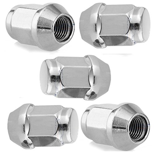 XtremeAuto® CLOSED END NUT, 5 x M12 x 1.5mm Wheel nut/lug with 19mm hex ...