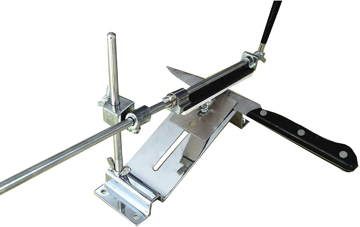 Amazon.com: Knife Sharpeners Kit System With 4 Whetstones, 360 ...