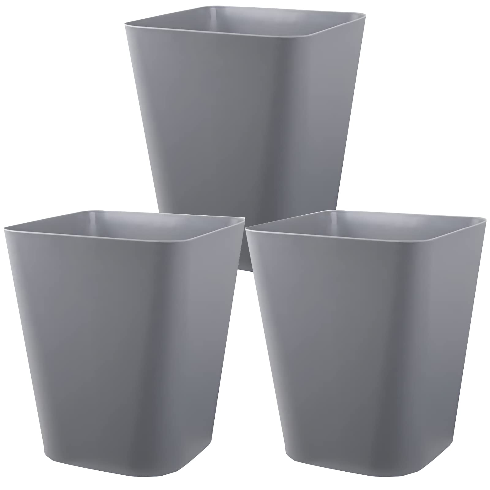 Snapklik.com : Heagoale Small Bathroom Trash Can Plastic Garbage Can ...