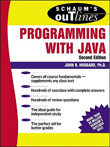 Schaum's Outline of Programming with Java (Schaum's Outlines) 2, Hubbard, John R., eBook ...